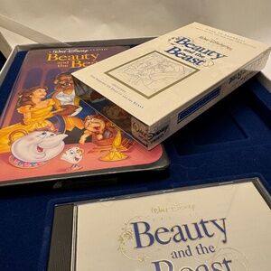 Disney | Other | Vintage 992 Disney Beauty And The Beast Commemorative ...